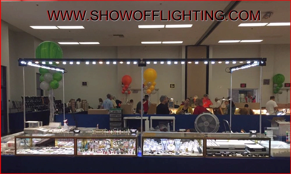 Craft Show Booth Lighting, Portable LED Display Light
